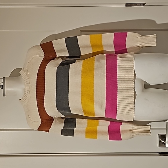 Free Assembly | Sweaters | Nwt Free Assembly Striped Crew Sweater ...